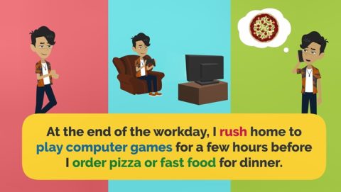 Daily Routine Activities In English » English Easy Practice